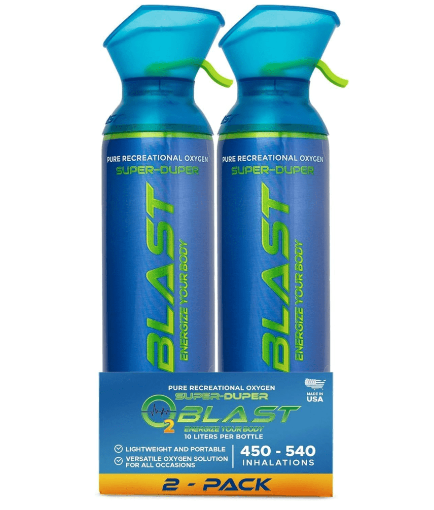 O2 Blast“ Pure Oxygen for Energy, Recovery & Performance - 10-Liter Can ...