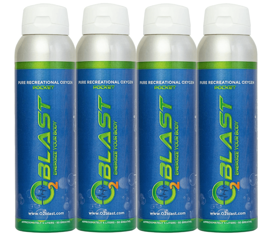 O2 Blast“ Pure Oxygen for Energy, Recovery & Performance - 4-Liter Can ...
