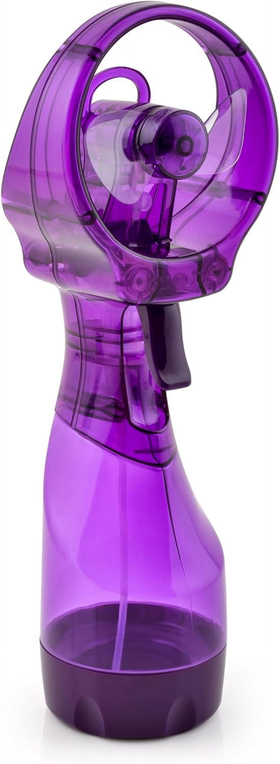 O2COOL, Battery Powered Misting Fan, 3.5 inch, Purple - Walmart.com