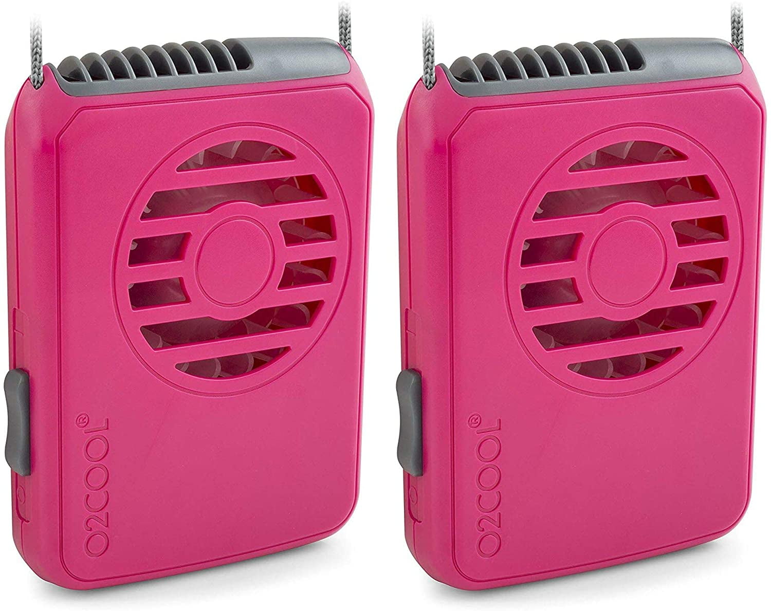 O2COOL 3.5 inch Portable Deluxe Necklace Fan for Travel & Personal ...