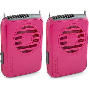 O2COOL Deluxe Necklace Fan Color Series Colors May Vary 1 Fan Included ...