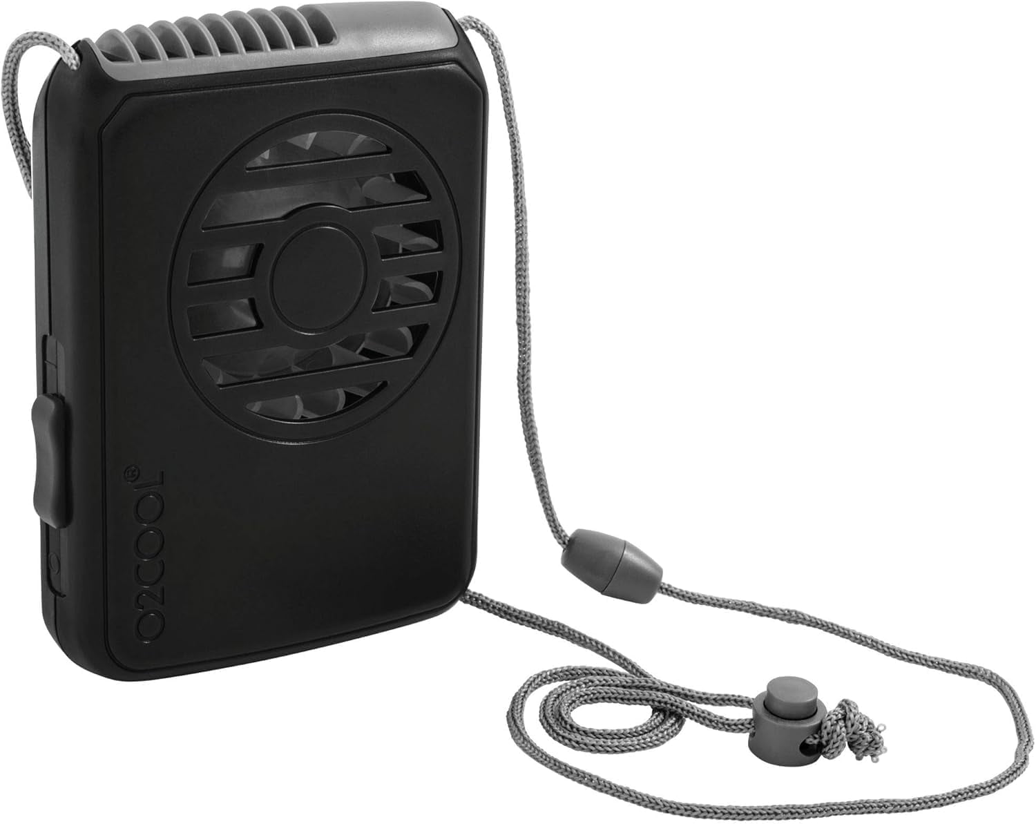 O2COOL 3.5 inch Deluxe Wearable Portable Electric Fan, Adjustable ...