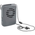 O2COOL, Necklace Fan, 3.5 inch Deluxe Personal Battery Powered Gray ...