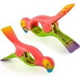 O2COOL, Beach Towel Clips, 2 Clips, Parrot Shape, Multi-Color - Walmart.com