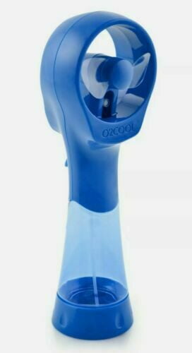 O2COOL Elite Battery Powered Water Misting Fan - Blue - Walmart.com