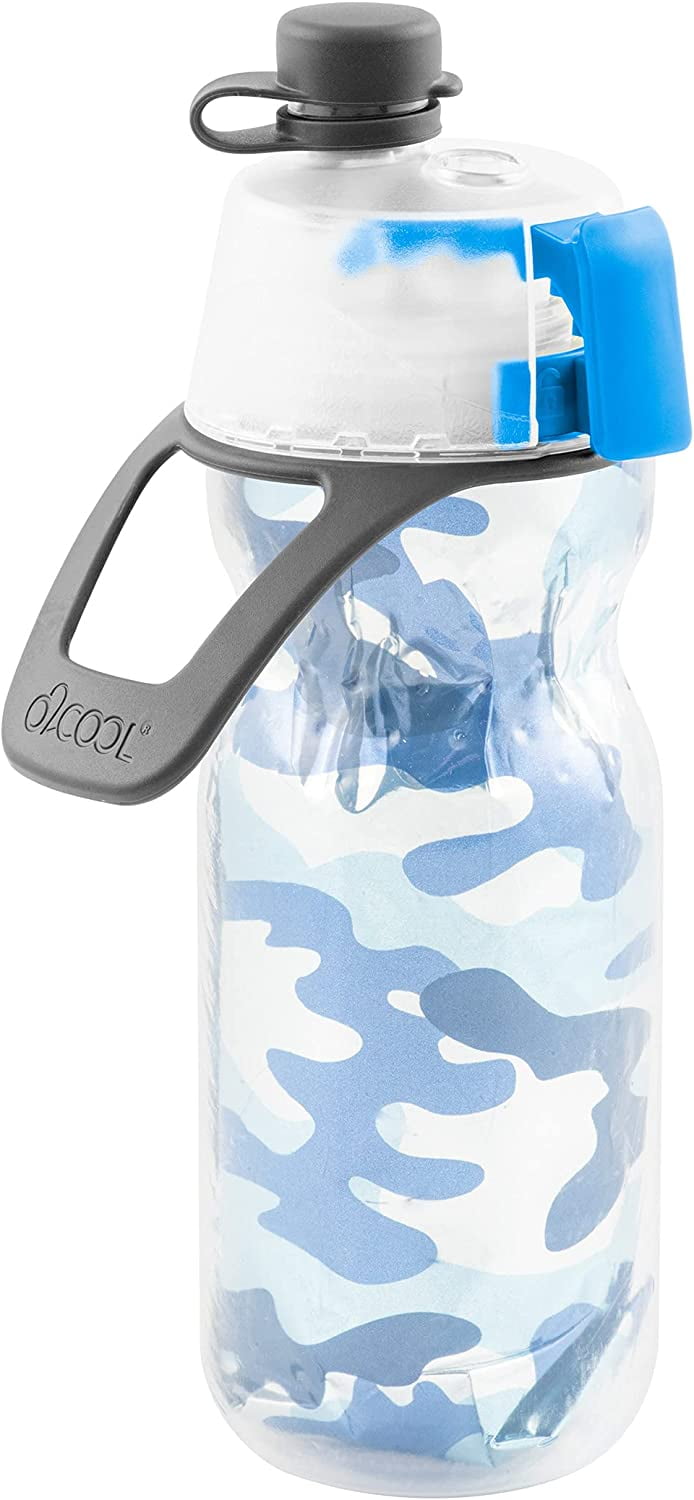 O2COOL Mist N' Sip 12oz Kids Hydration, Leak-Proof, Squeeze Sports ...
