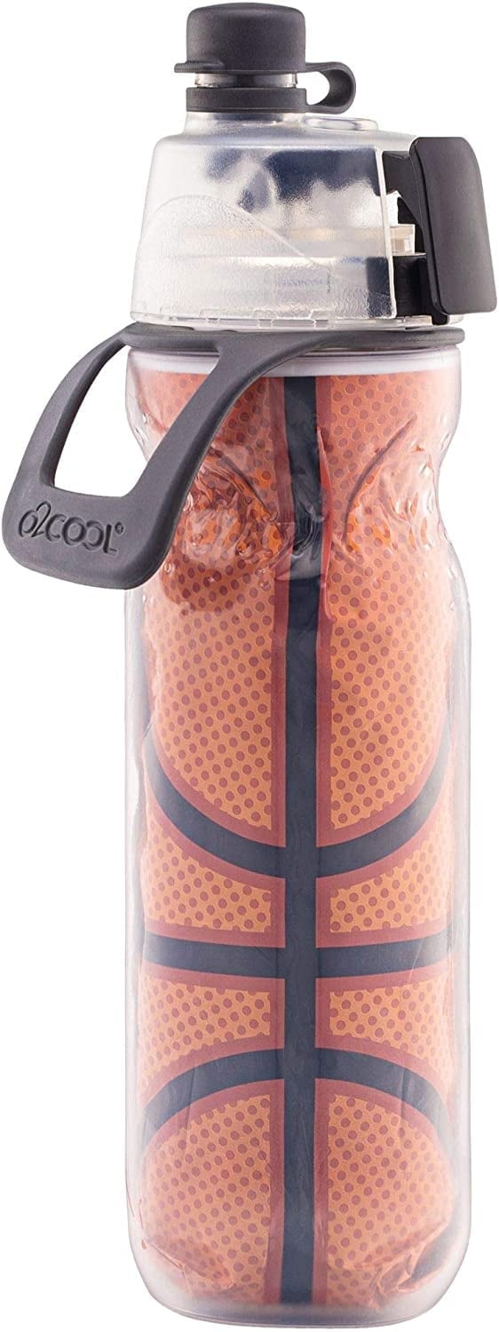 O2COOL Mist N' Sip 20 fl oz Sports Water Bottle with Pull Top, Mist ...