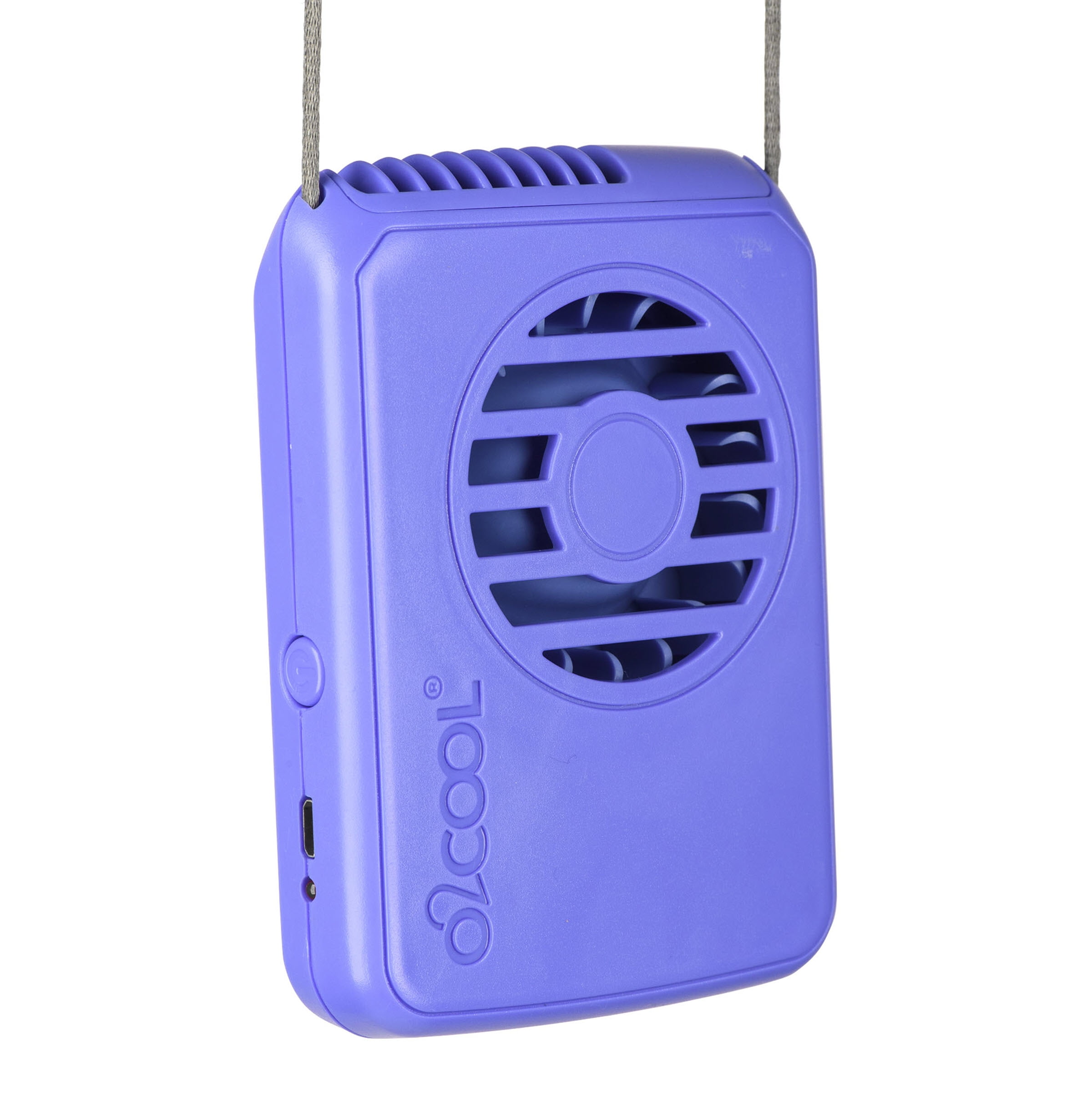 O2COOL Rechargeable Necklace Fan - Portable Hanging Neck Fan with ...