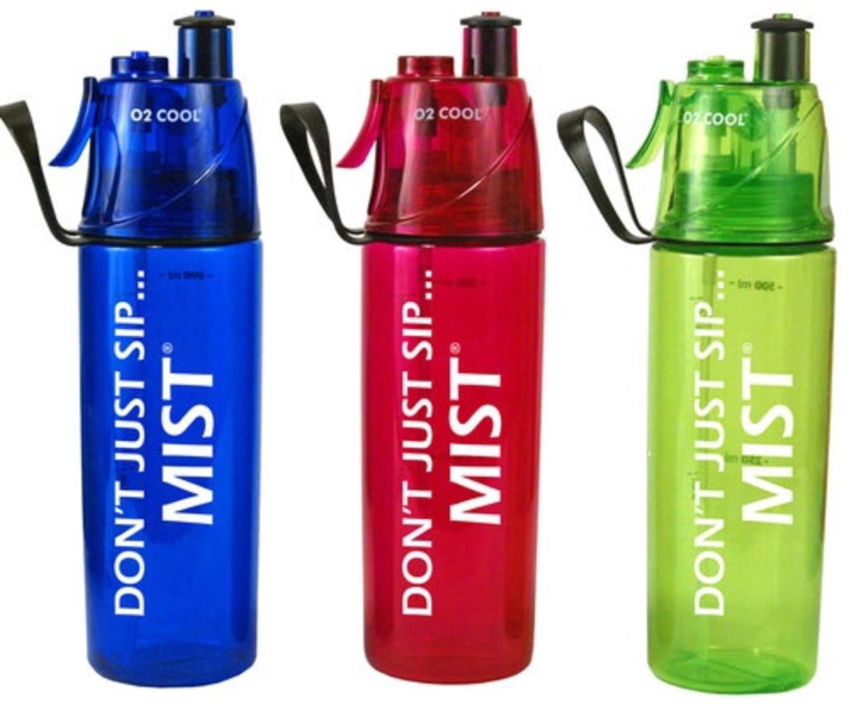 O2cool Mist N Sip Hydration Bottle - Walmart.com