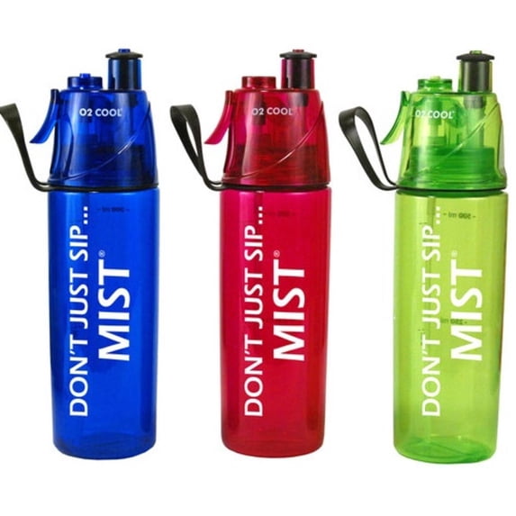 O2cool Mist N Sip Hydration Bottle - Walmart.com