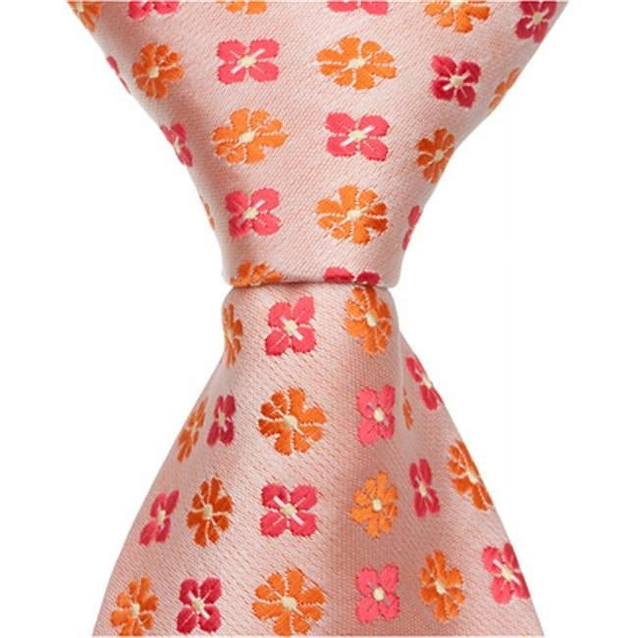 O3 - 63 in. Adult Necktie - Orange With Flowers, XL - Walmart.com