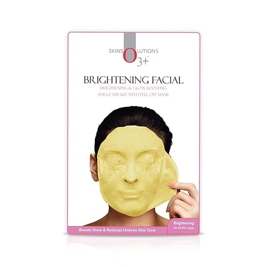O3+ Brightening Facial Kit with Peel Off Power Mask (45gm) Each, Pack ...