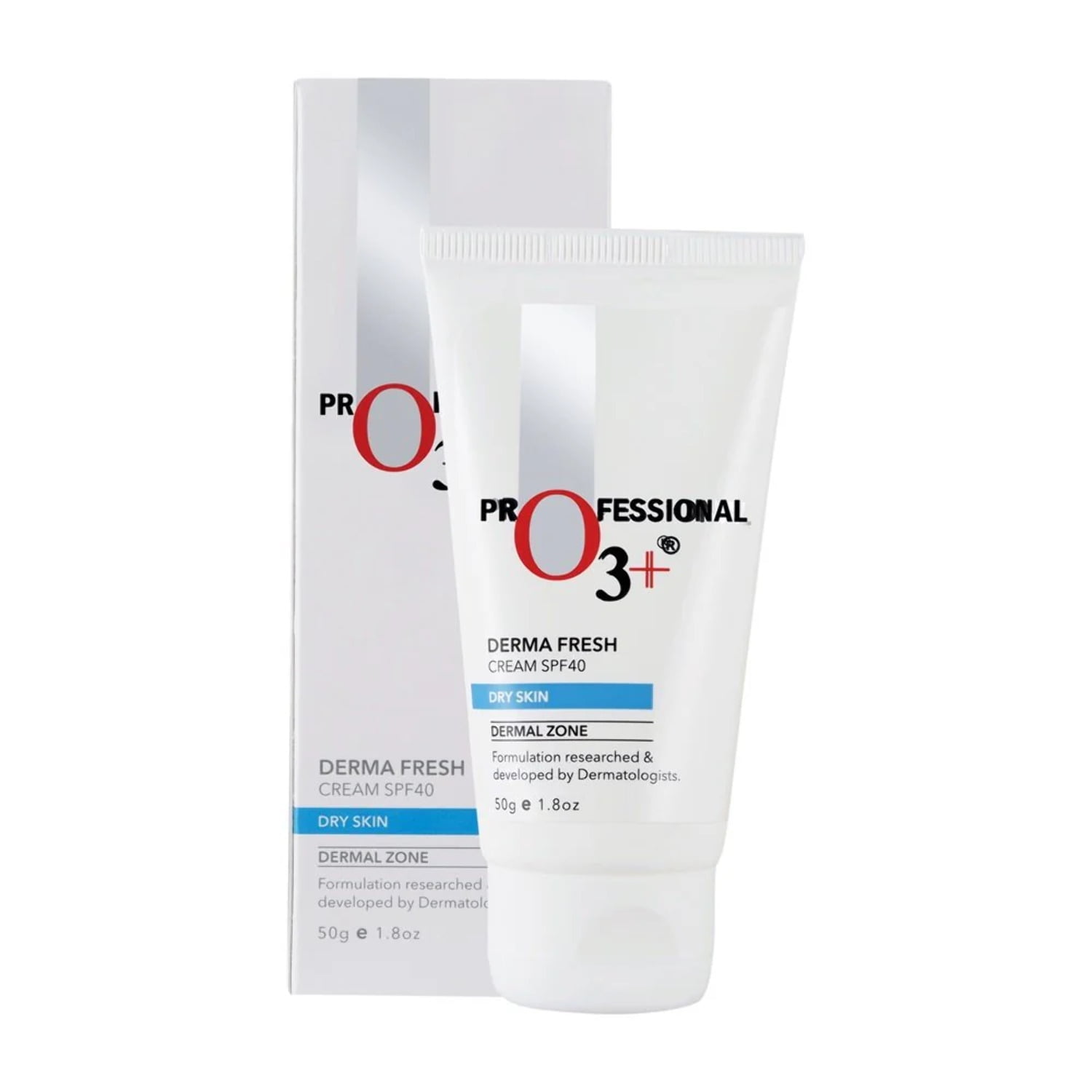O3+ Derma Fresh Cream SPF 40 for Moisturizing Brightening Skin, 50g ...