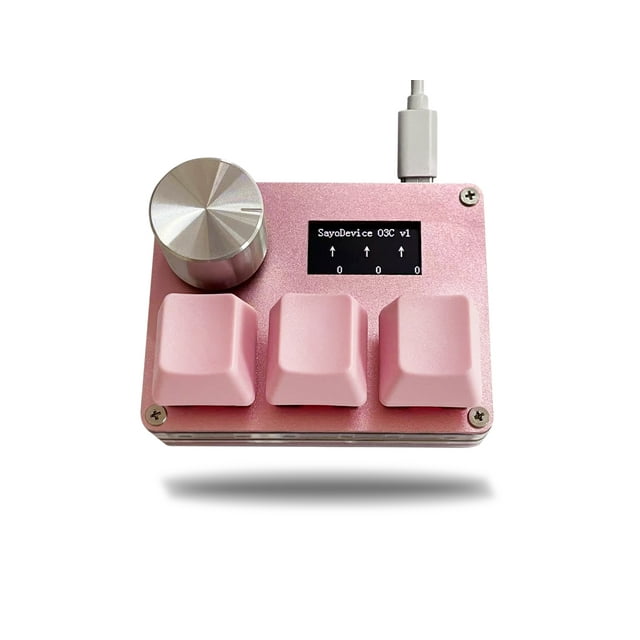 O3C SayoDevice OSU O3C Rapid Trigger Hall Switches Magnetic Pink ...