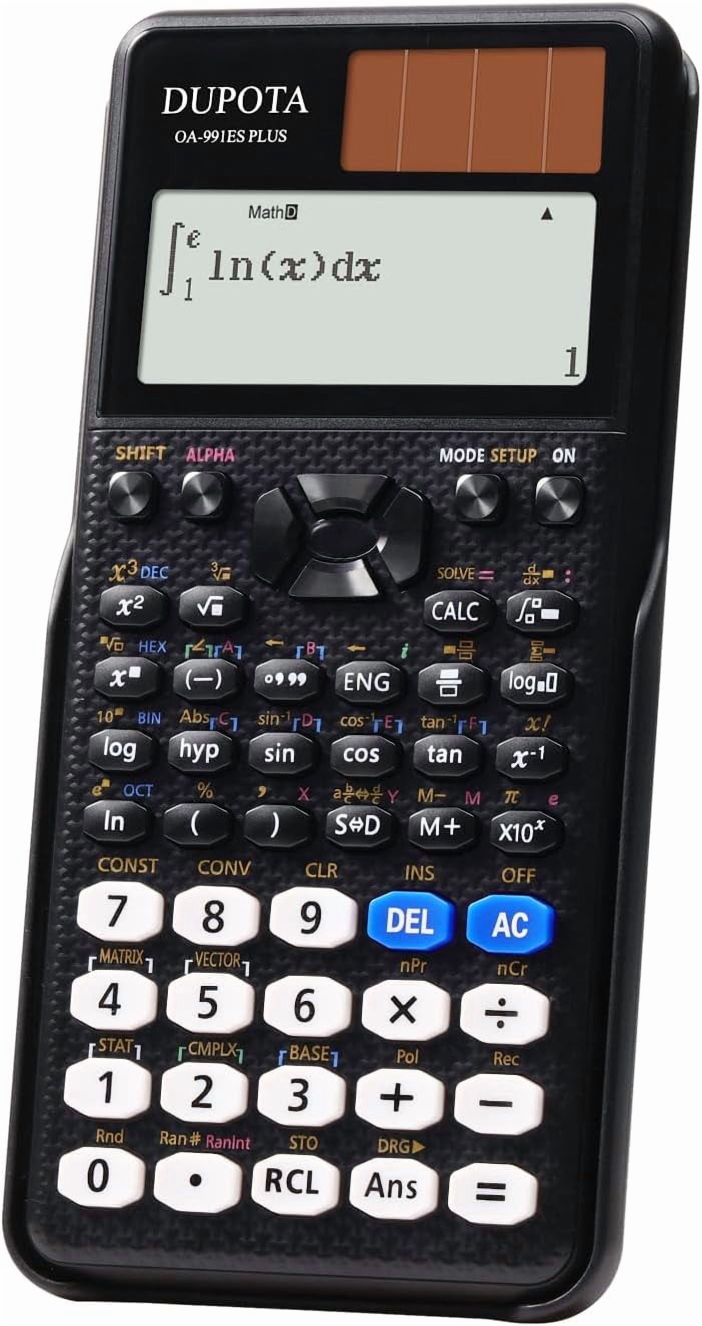 OA-991ES Plus Scientific Calculator with Natural Formula Visualization ...