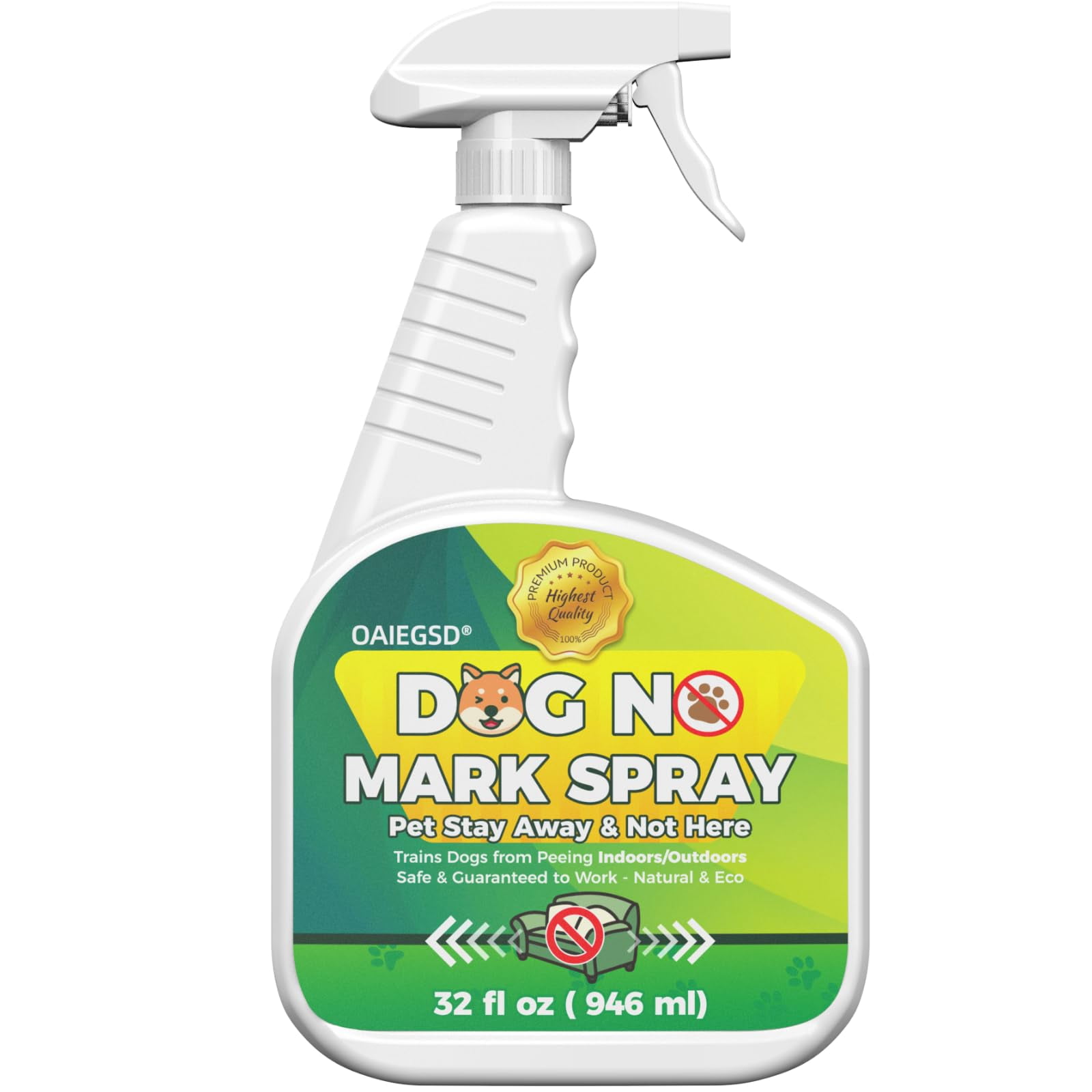 OAIEGSD Helps Stop Pets XEF1 from Marking Repeatedly, 32 Oz No Pee ...