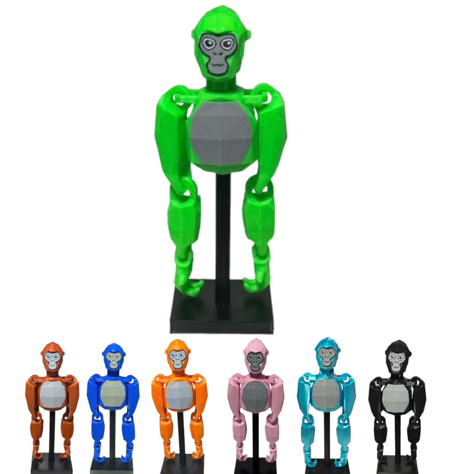 OAMDNDEA 3D Printed Gorilla Tag, Multi-Jointed Movable Gorilla Tags ...