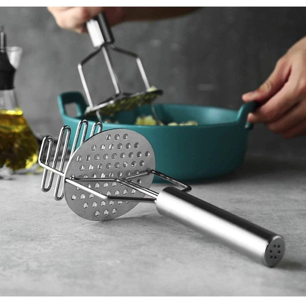 OANGO Stainless Steel Hand Masher 1 pcs DalVegetablePotatoBaby FoodPav ...