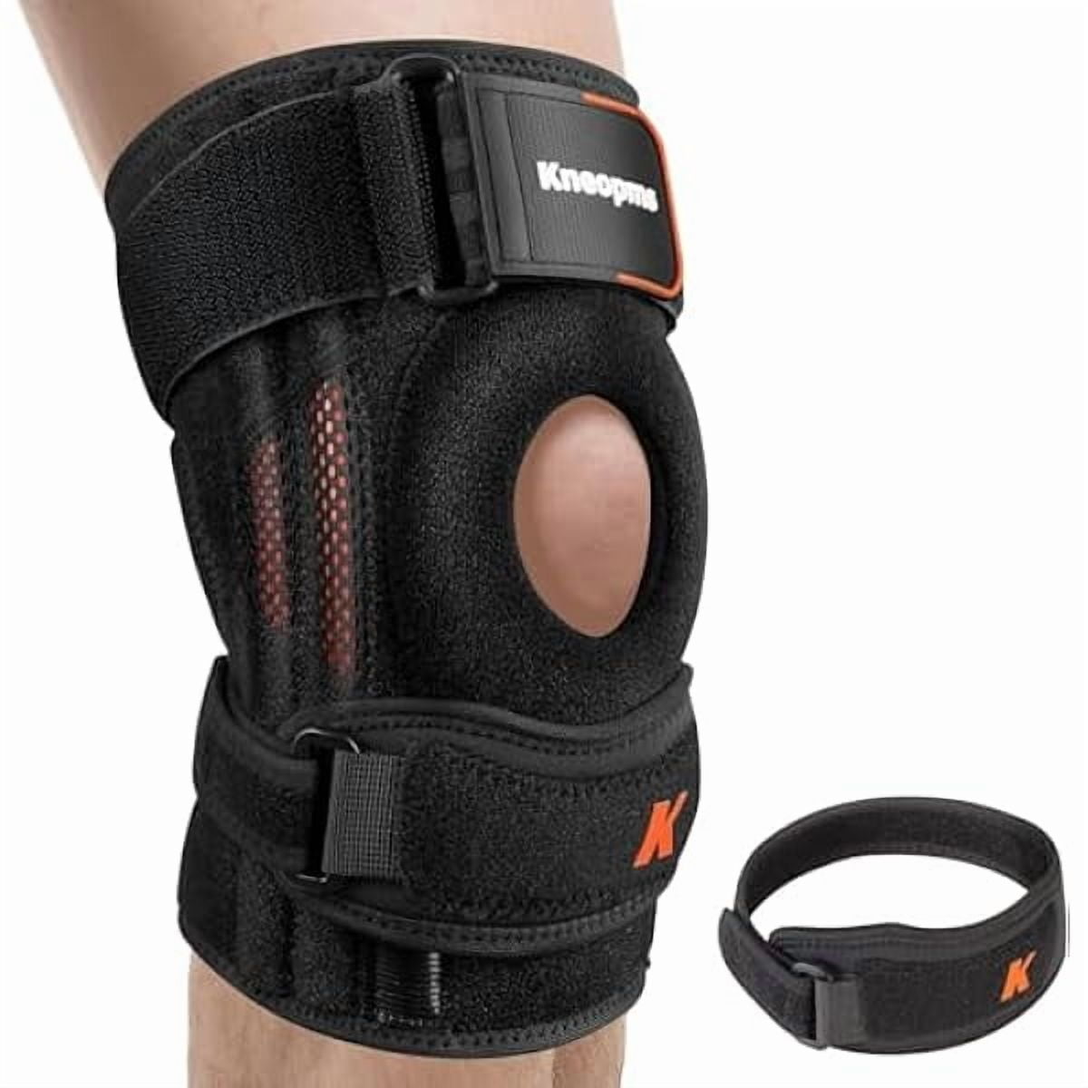 OAO 2-in-1 Professional Knee Brace for Pain Relief,Adjustable Knee ...