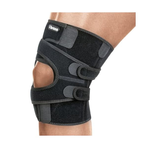 OAO Compression Knee Brace, Non-Slip Patella Support with Double ...