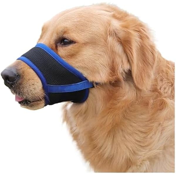 OAO Dog Muzzle,Soft Mesh Dog Muzzles Dogs, Breathable Adjustable Loop ...