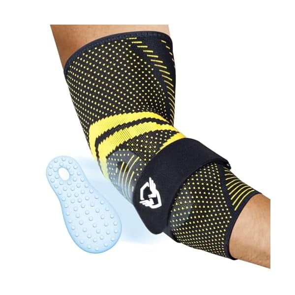 OAO Dr.Welland Copper Gel Pad Elbow Brace Support with Removable ...