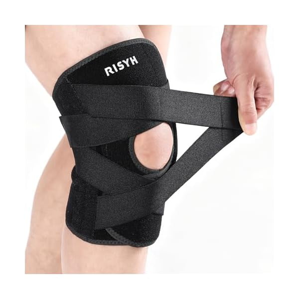 OAO Knee Brace for Women Men Adjustable Cross Strap, Knee Braces for ...