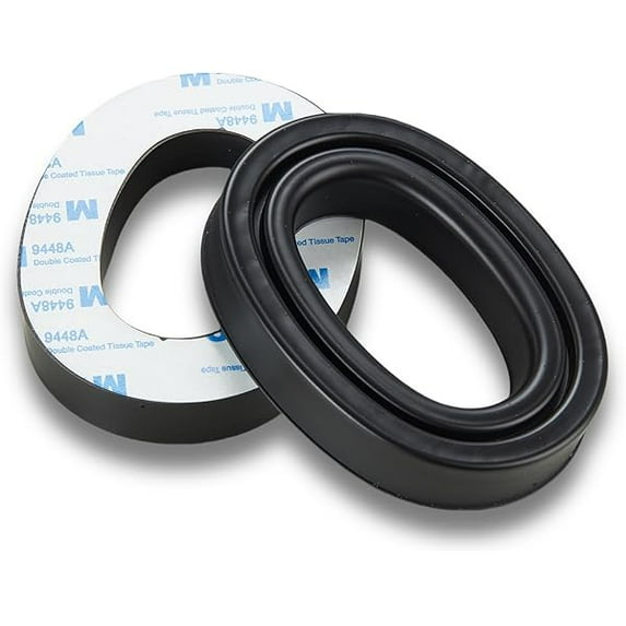 OAO Silicone Gel Ear Pads for 3M WorkTunes/Peltor Sport/Range/Guard/Connect - Self-Adhesive ...