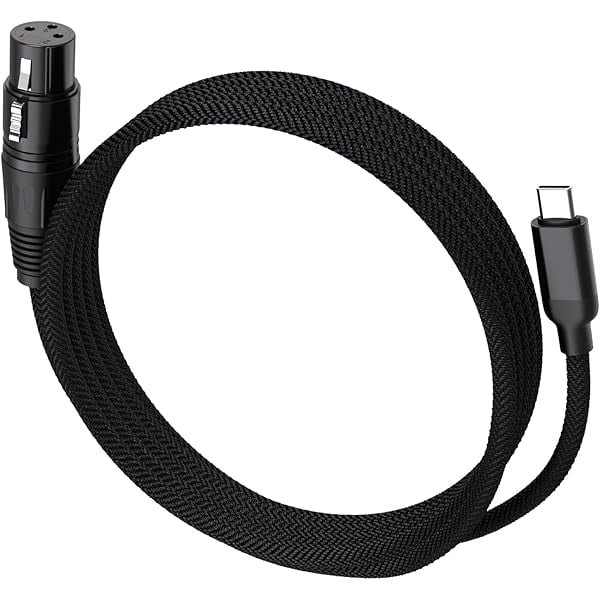 OAO XLR Cables 6FT XLR to USB C Cable,USB C Male to XLR Female 3-Pin ...