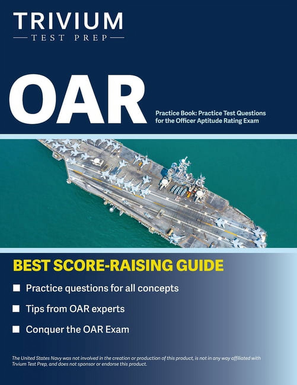 OAR Practice Book: Practice Test Questions for the Officer Aptitude ...