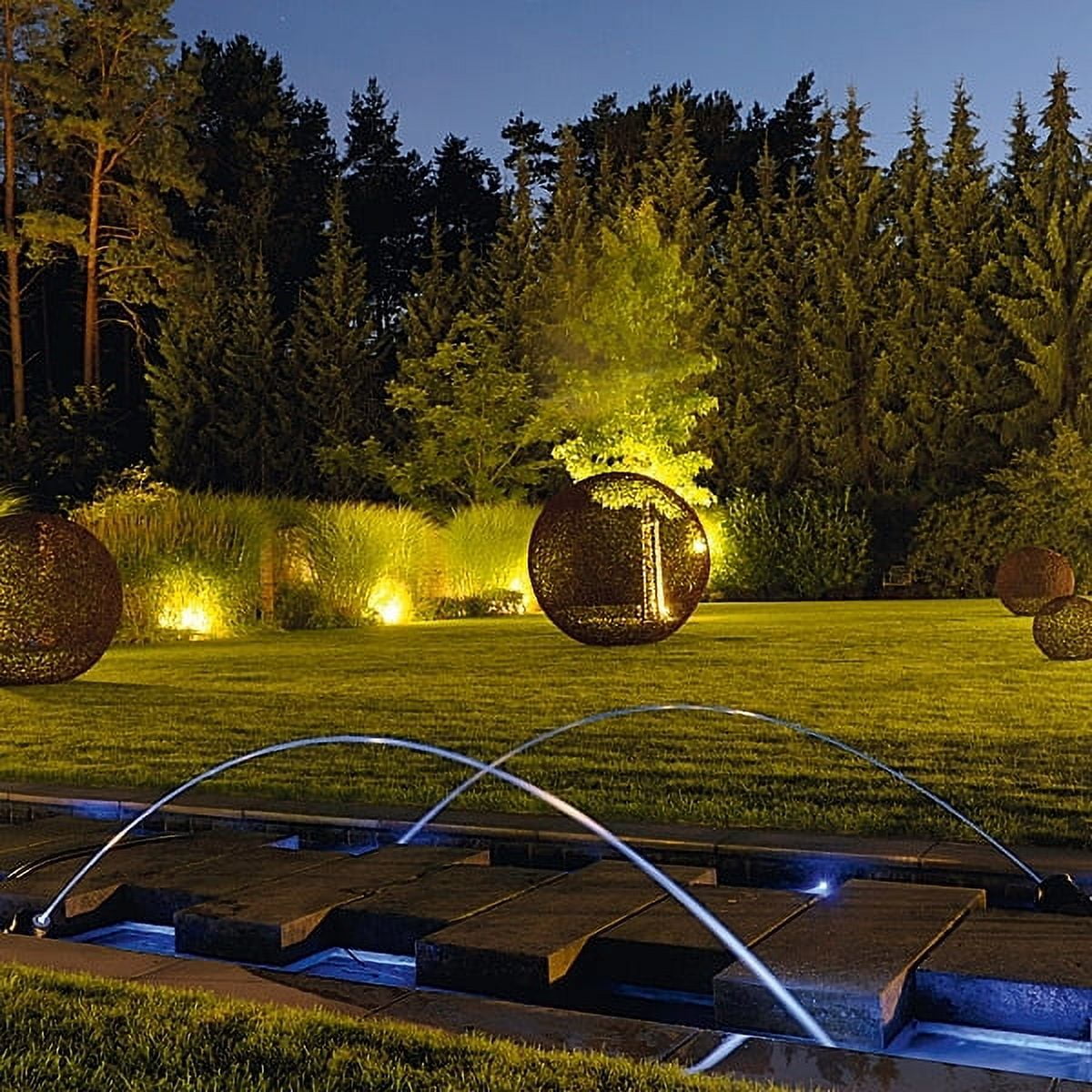 OASE Water Jet Pond Lightning Fountain Set, 12 Volt, Model# 50355 ...