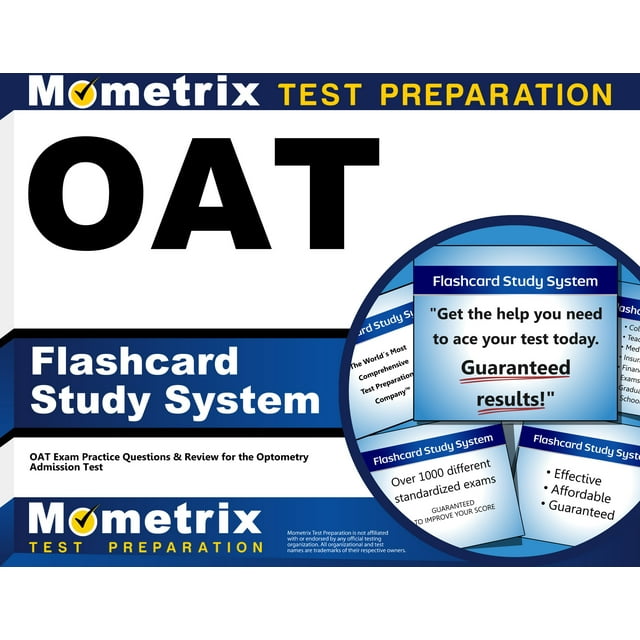 OAT Flashcard Study System: OAT Exam Practice Questions & Review for ...