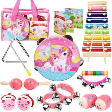 Disney Junior Minnie Mouse Toddler Toy Drum Set - Walmart.com