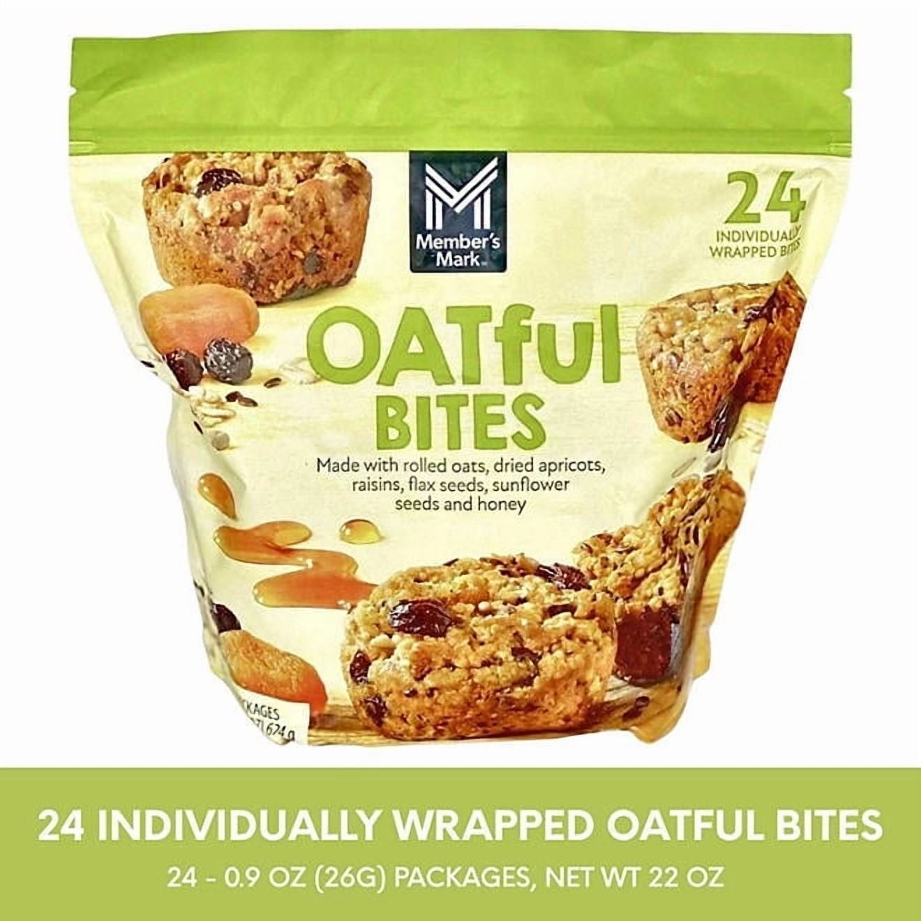 OATful Bites, With Rolled Oats And Dried Fruit 0.9 oz., 24 Individually ...