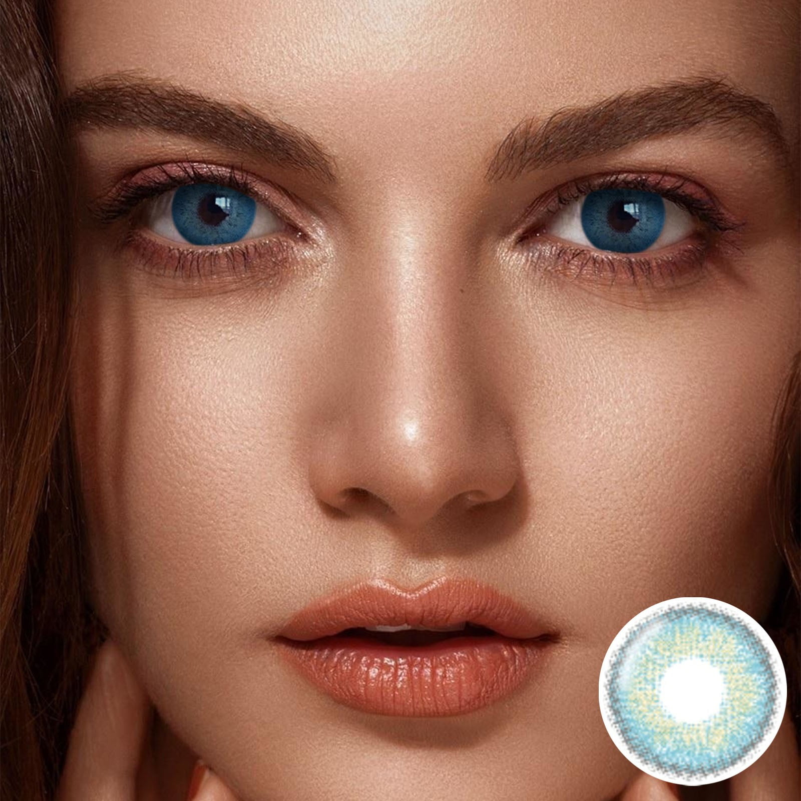 OAUP 1ml Colored Contact Lenses Leak-Proof Holder Box for Party Day ...