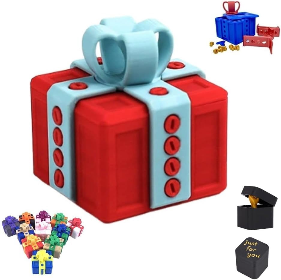 OAVII Annoying Present Box with hand, Annoying Gift Box with Screws ...