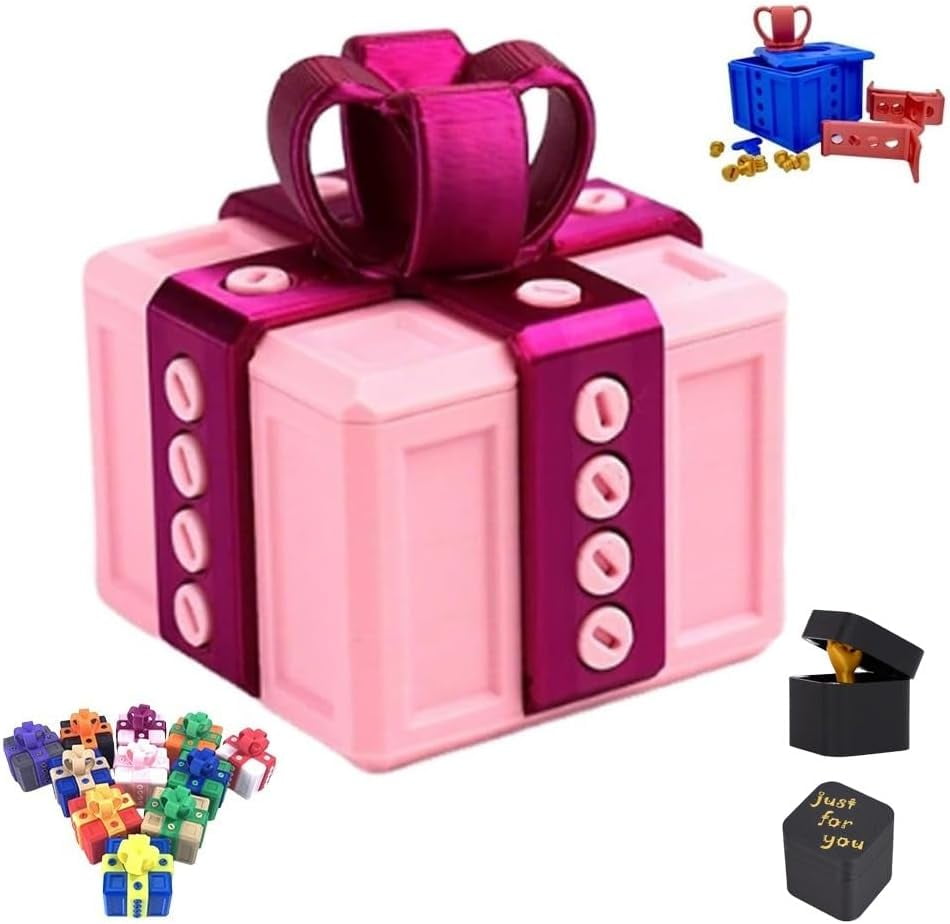 OAVII Annoying Present Box with hand, Annoying Gift Box with Screws ...