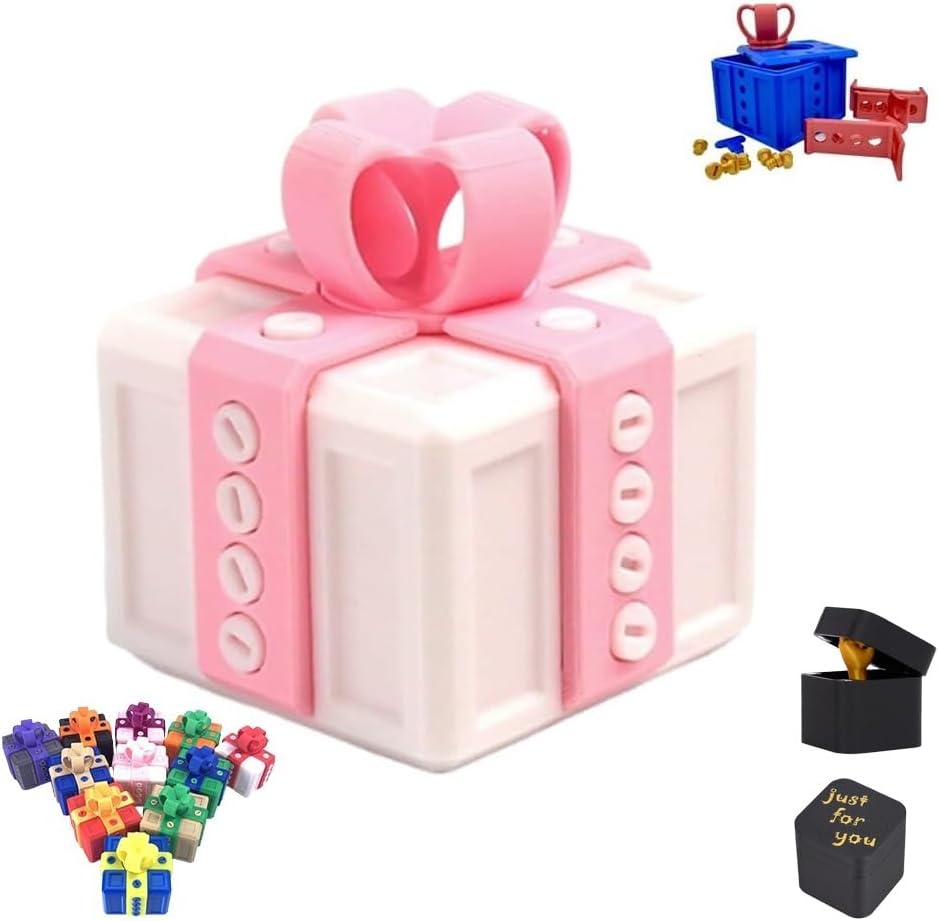 OAVII Annoying Present Box with hand, Annoying Gift Box with Screws ...