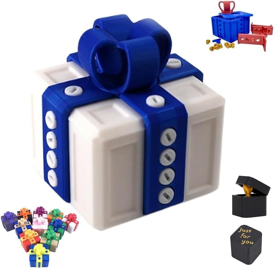 OAVII Annoying Present Box with hand, Annoying Gift Box with Screws ...