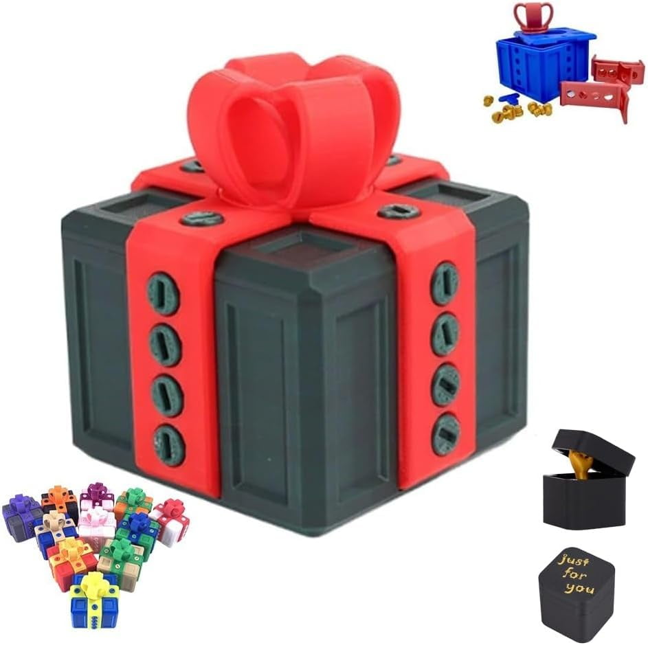 OAVII Annoying Present Box with hand, Annoying Gift Box with Screws ...