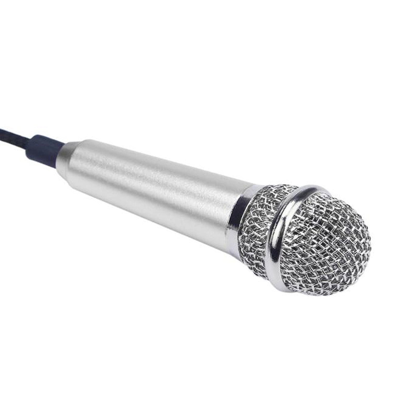 OAVQHLG37B Mini Microphone, Portable Vocal Microphone Mini for Mobile ...