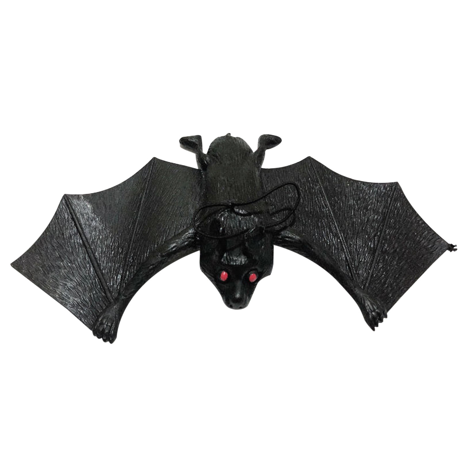 OAVQHLG3B 1Pcs Halloween Bats,Halloween Decorations Rubber Hanging ...