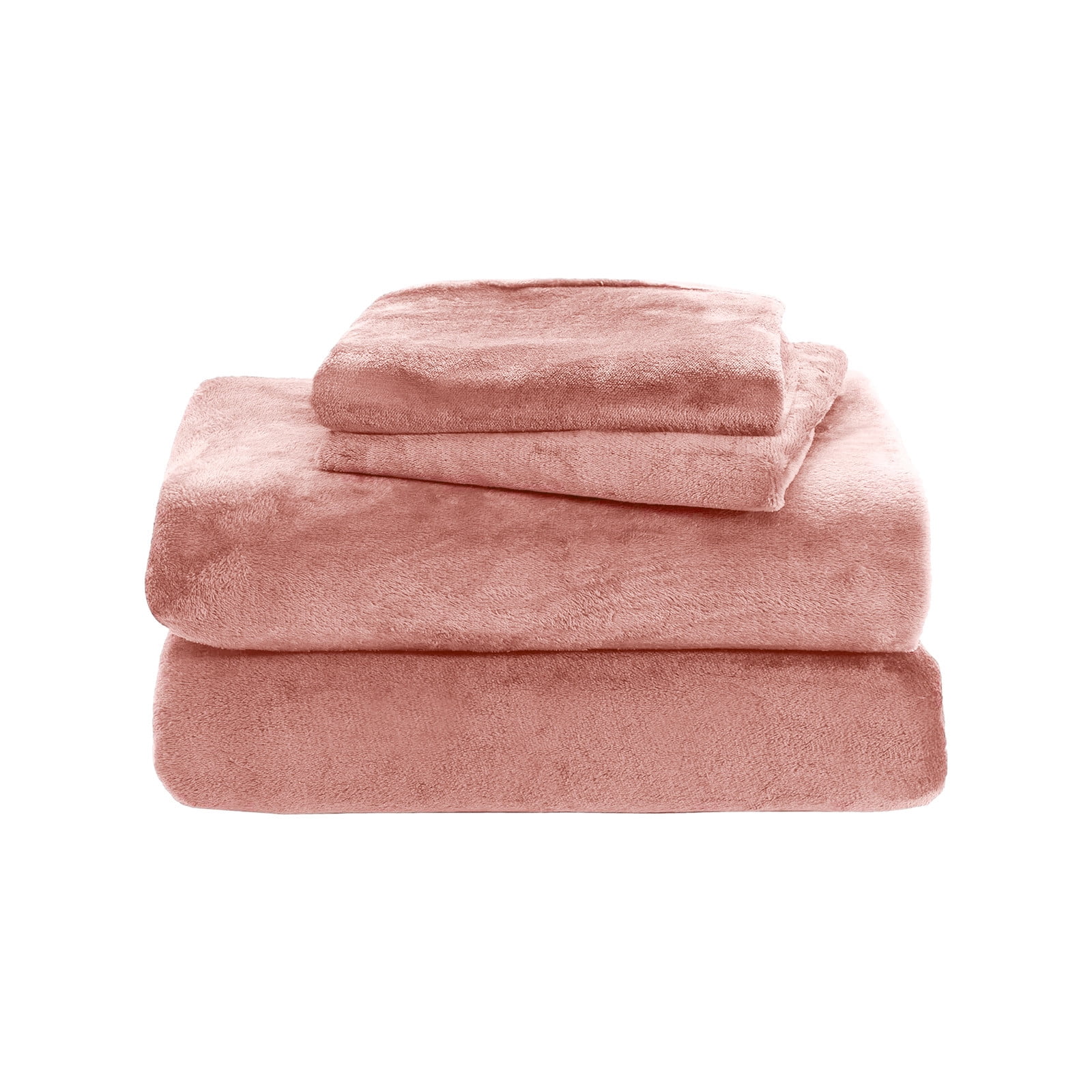 OAVQHLG3B 3-Piece Sheets Set, Luxury Soft Fleece Bed Sheets, Fluffy ...