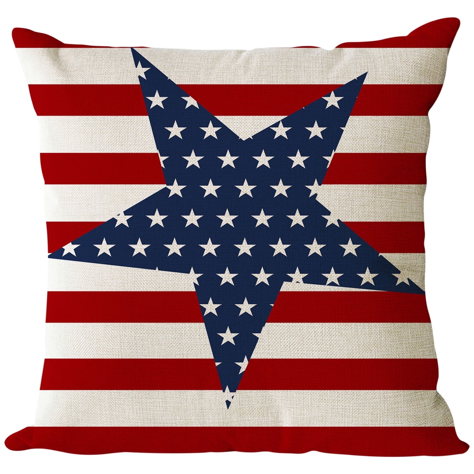 OAVQHLG3B 4th of July Decorations Pillow Covers 18x18 Inch Independence ...