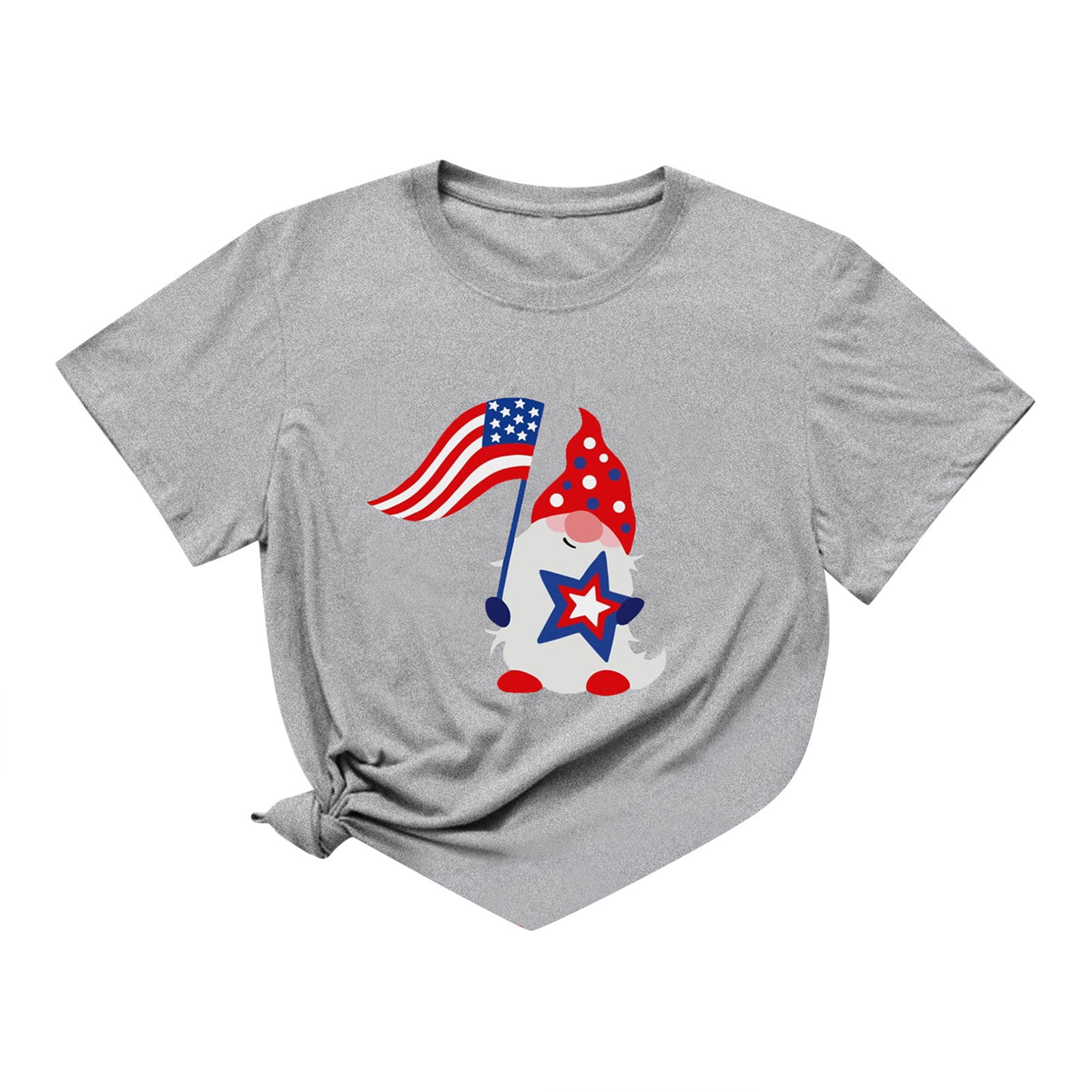 OAVQHLG3B American Flag Shirt for Women 4th of July T-Shirt Patriotic T ...