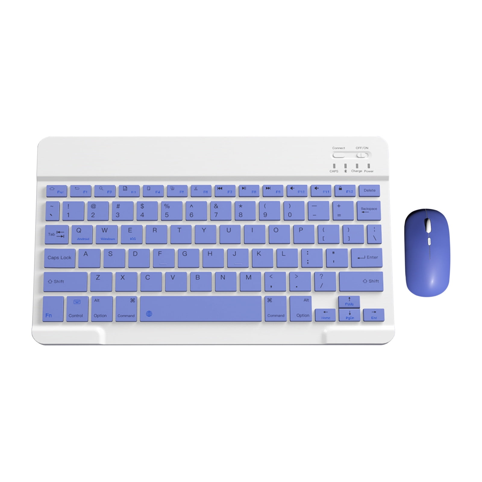 OAVQHLG3B Bluetooth Keyboard & Mouse Portable Mini BT Wireless Keyboard ...