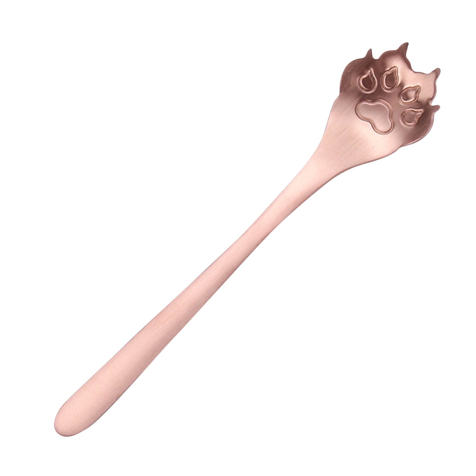 OAVQHLG3B Cat Claw Spoons Creative Cute Teaspoons Stainless Steel ...