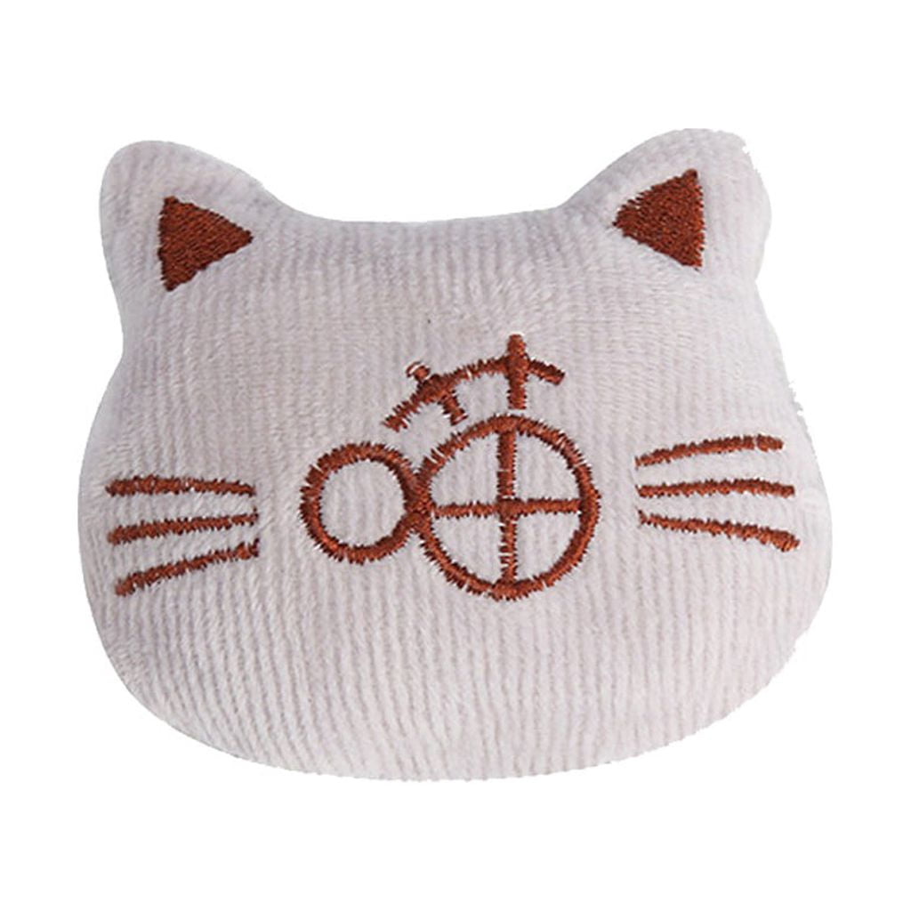 OAVQHLG3B Catnip Toys for Indoor Cat Plush Cat Chew Toys Cute Cat ...