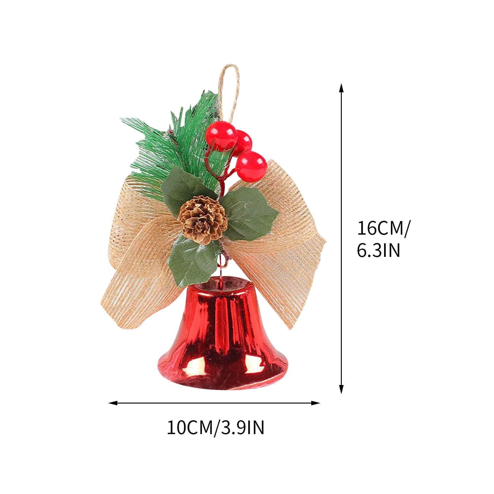 OAVQHLG3B Christmas Bell Ornaments Xmas Tree Hanging Decorations Bells ...