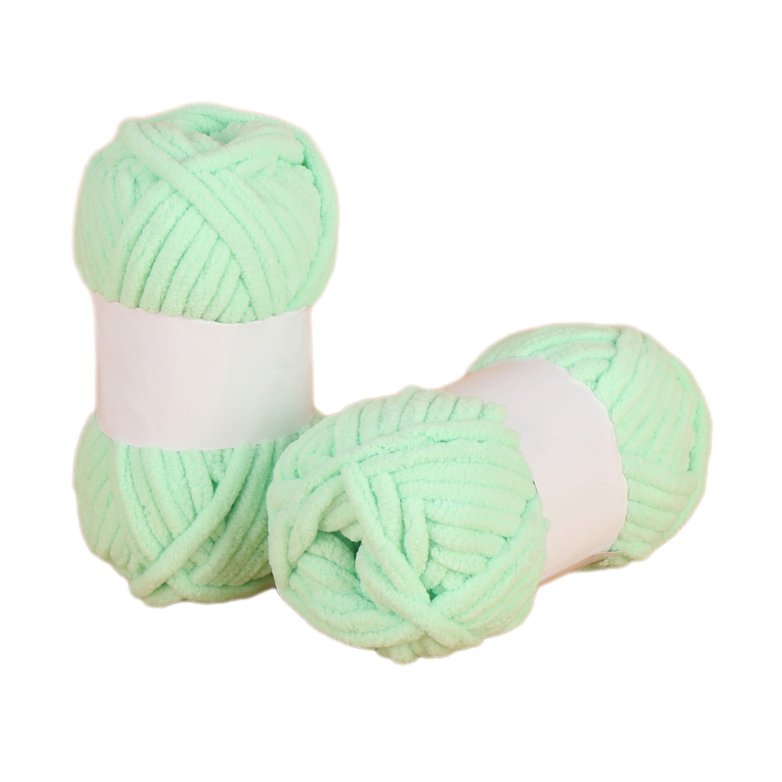 OAVQHLG3B Chunky Yarn for Hand Knitting , Chunky Chenille Yarn, Jumbo ...